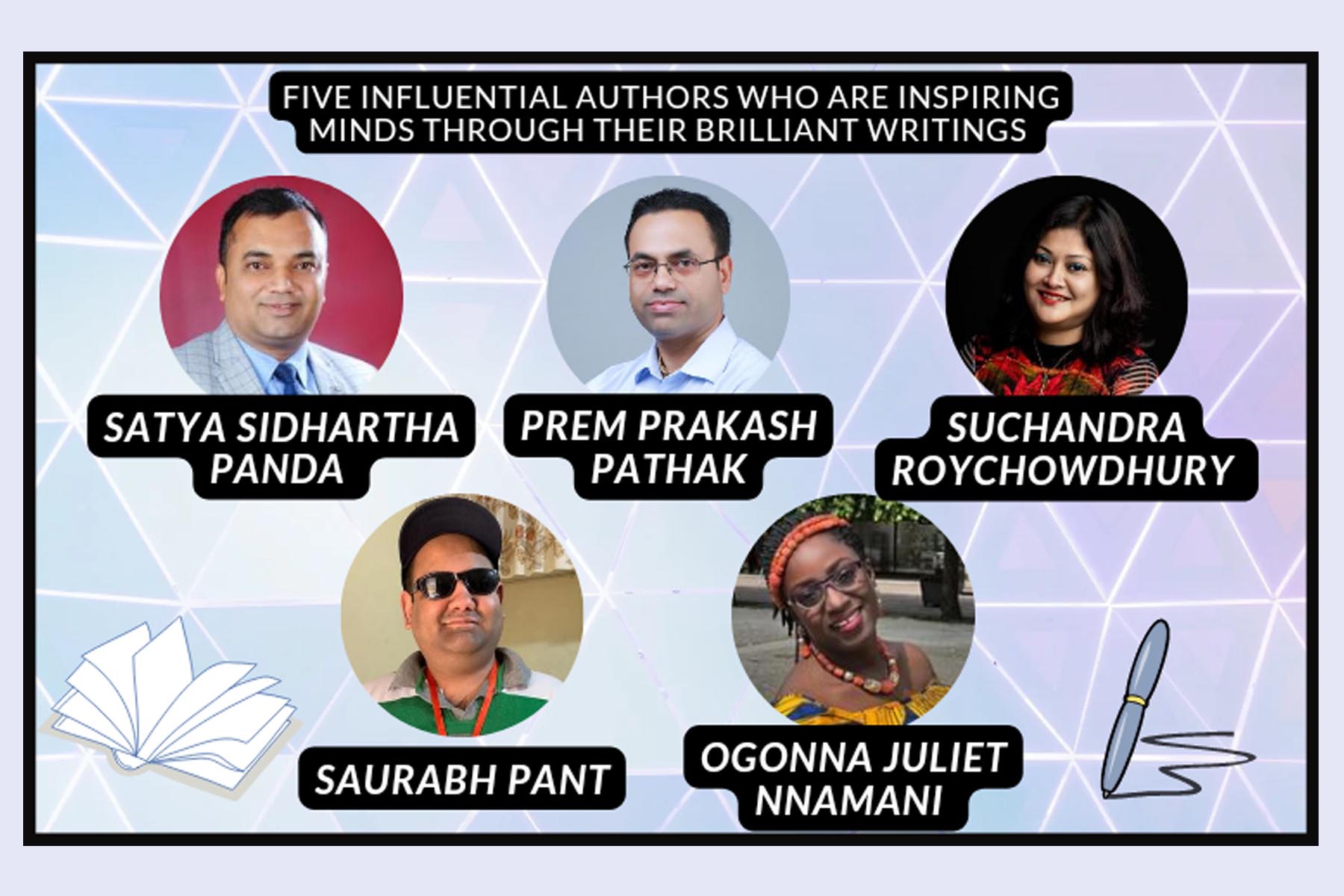 Five influential authors who are inspiring minds through their ...