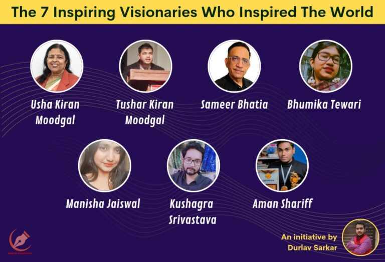 The 7 inspiring visionaries who inspired the world ft INKZOID ...