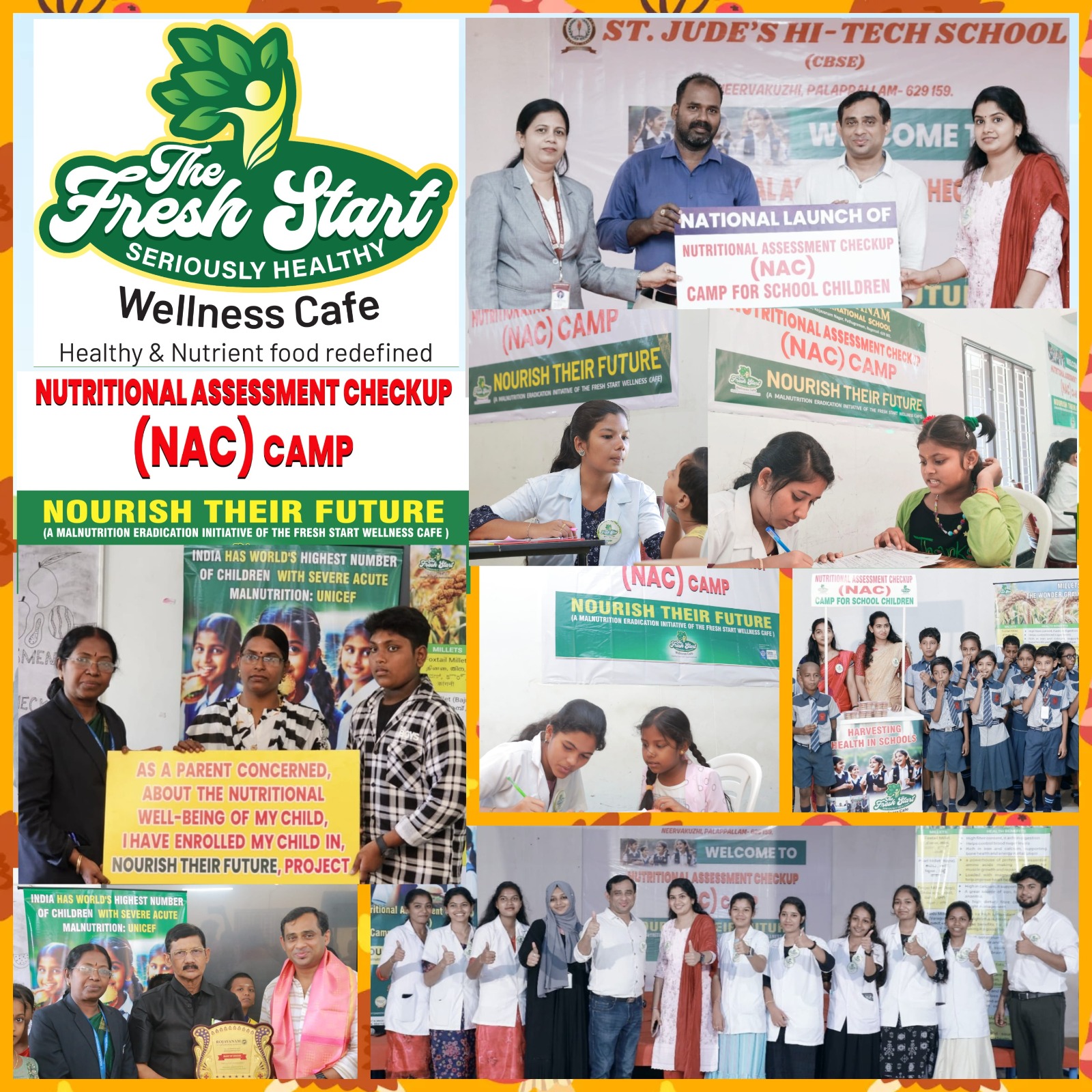 The Fresh Start Wellness café rolls out NAC camps nationwide in India ...